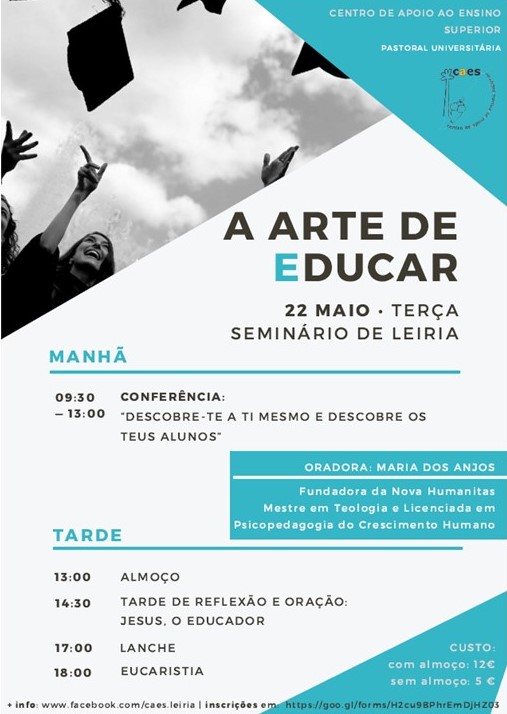 Leiria-Fátima: «Arte de educar» para docentes - Educris